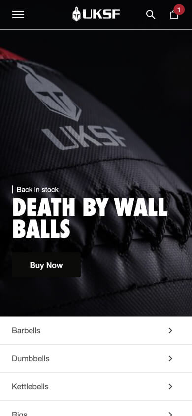 Design Militia + UKSF - Ecommerce Web Design Development